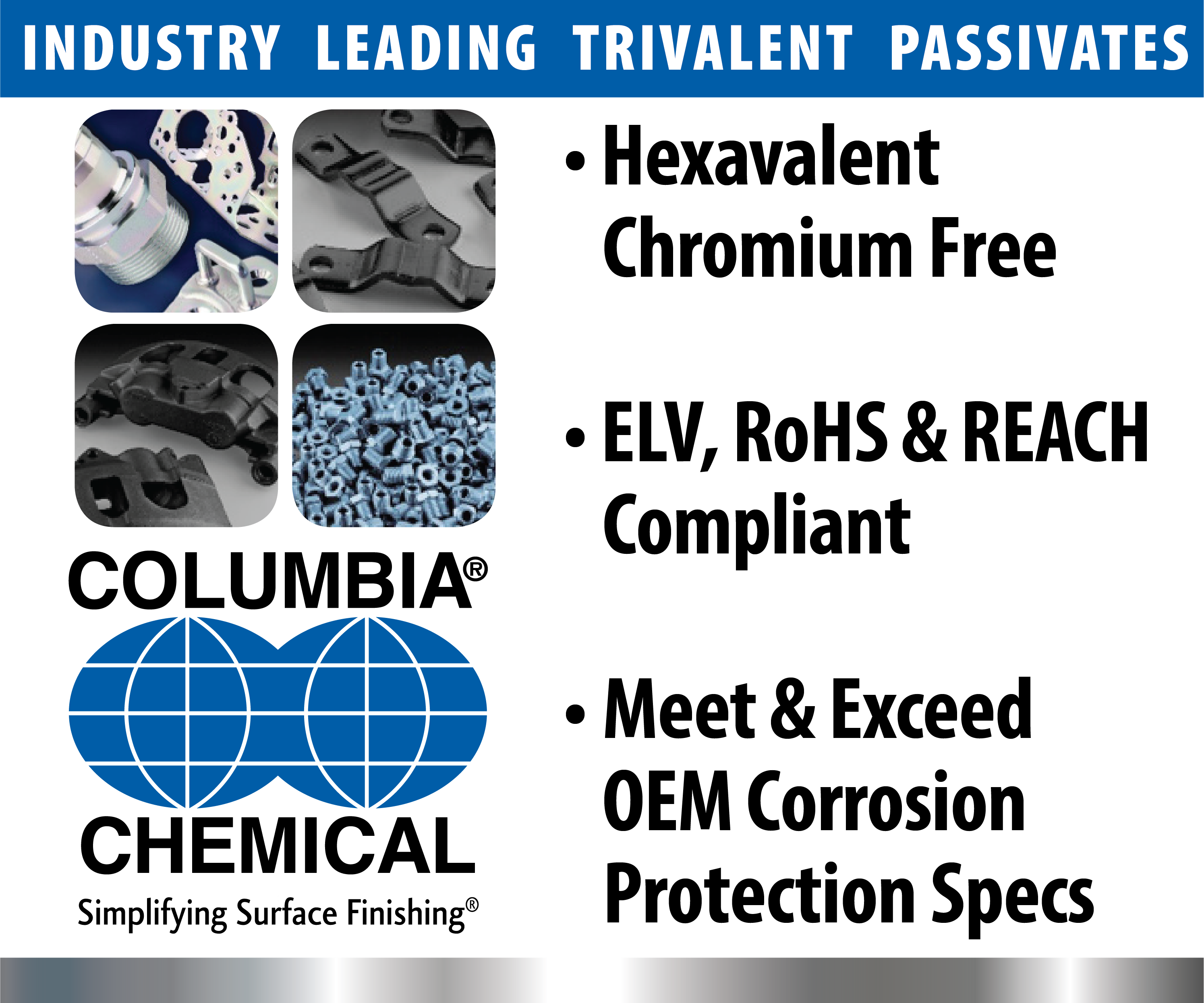 Trivalent Passivates - Columbia Chemical