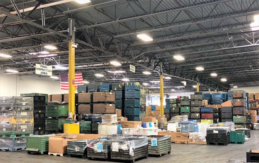 Inspection Area - Columbia Chemical