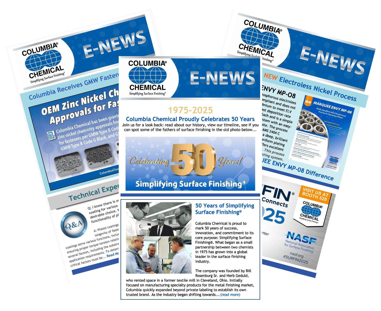 Columbia Chemical Quarterly Newsletter
